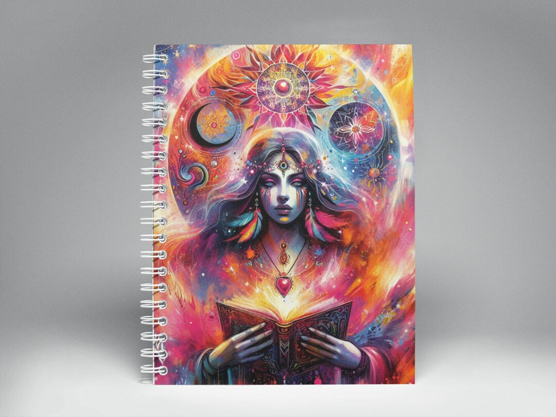 Meditation Notebook, Spiritual Notebook, Travel Diary, Manifesting ...