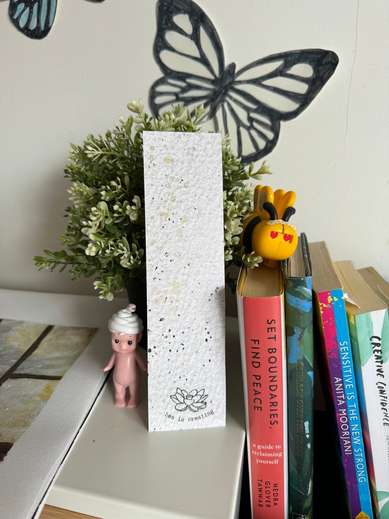 Yin Yang Balance Bookmark Black and White Bookmark Aesthetic Bookmark ...