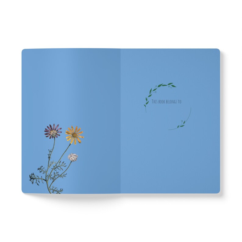 Alice Wildflower Soft Journal - Etsy
