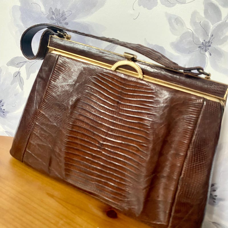 Lizard Skin Purse - Etsy
