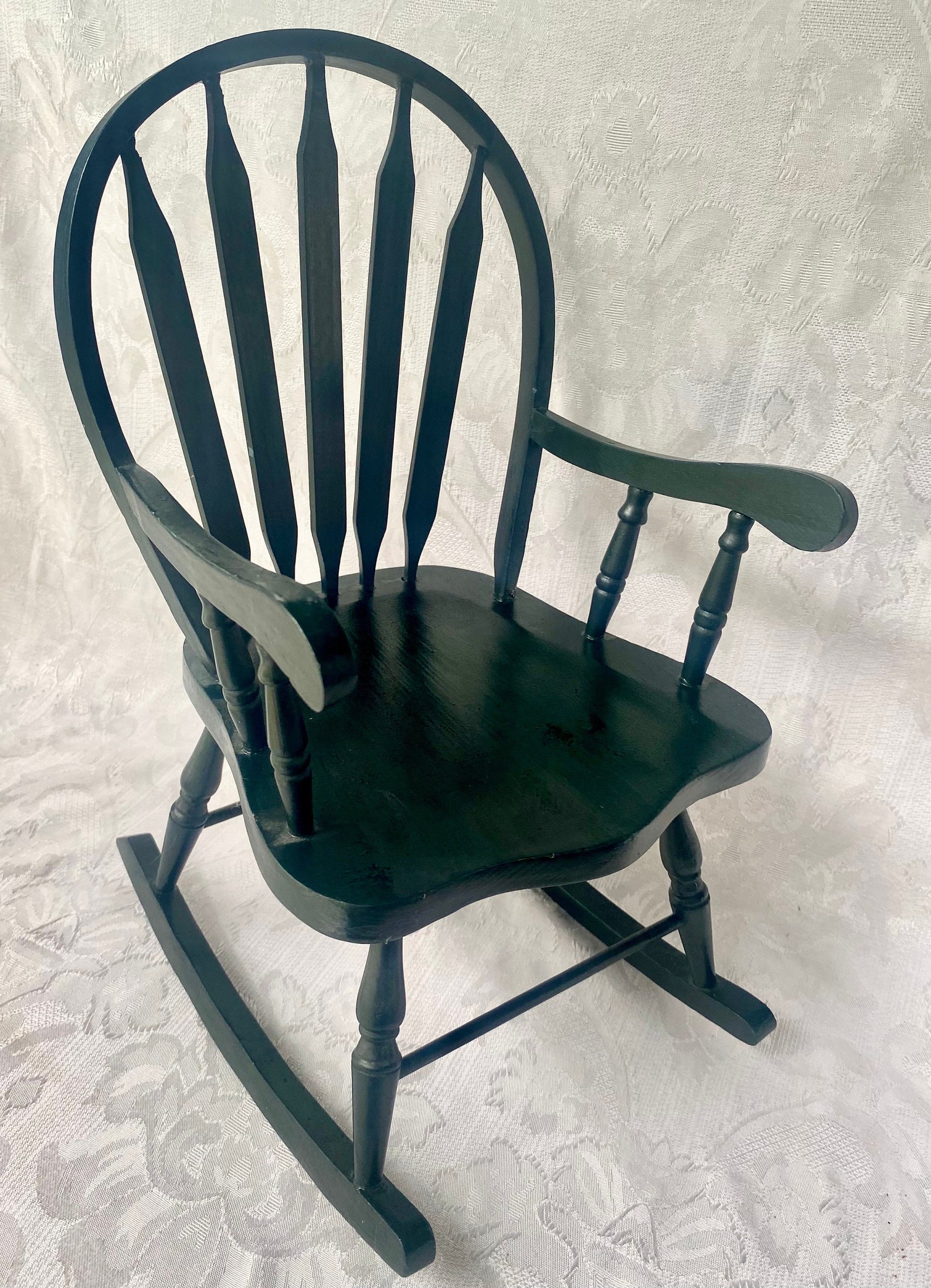 Vintage Dark Green Boyd Bear Rocking Chair - Etsy
