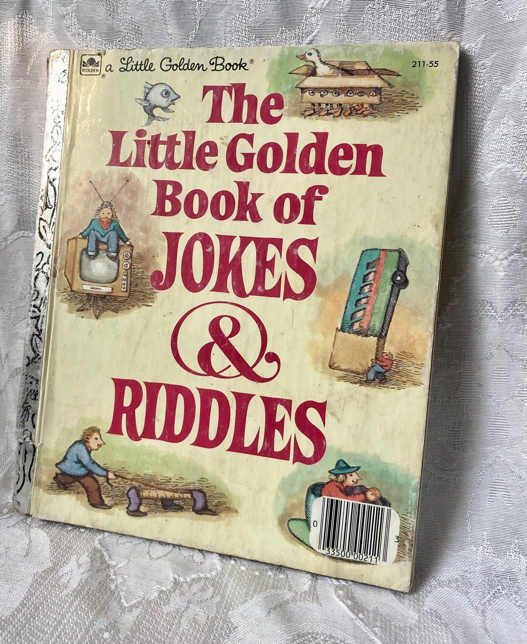 Vintage Little Golden Book of Jokes & Riddles - Etsy