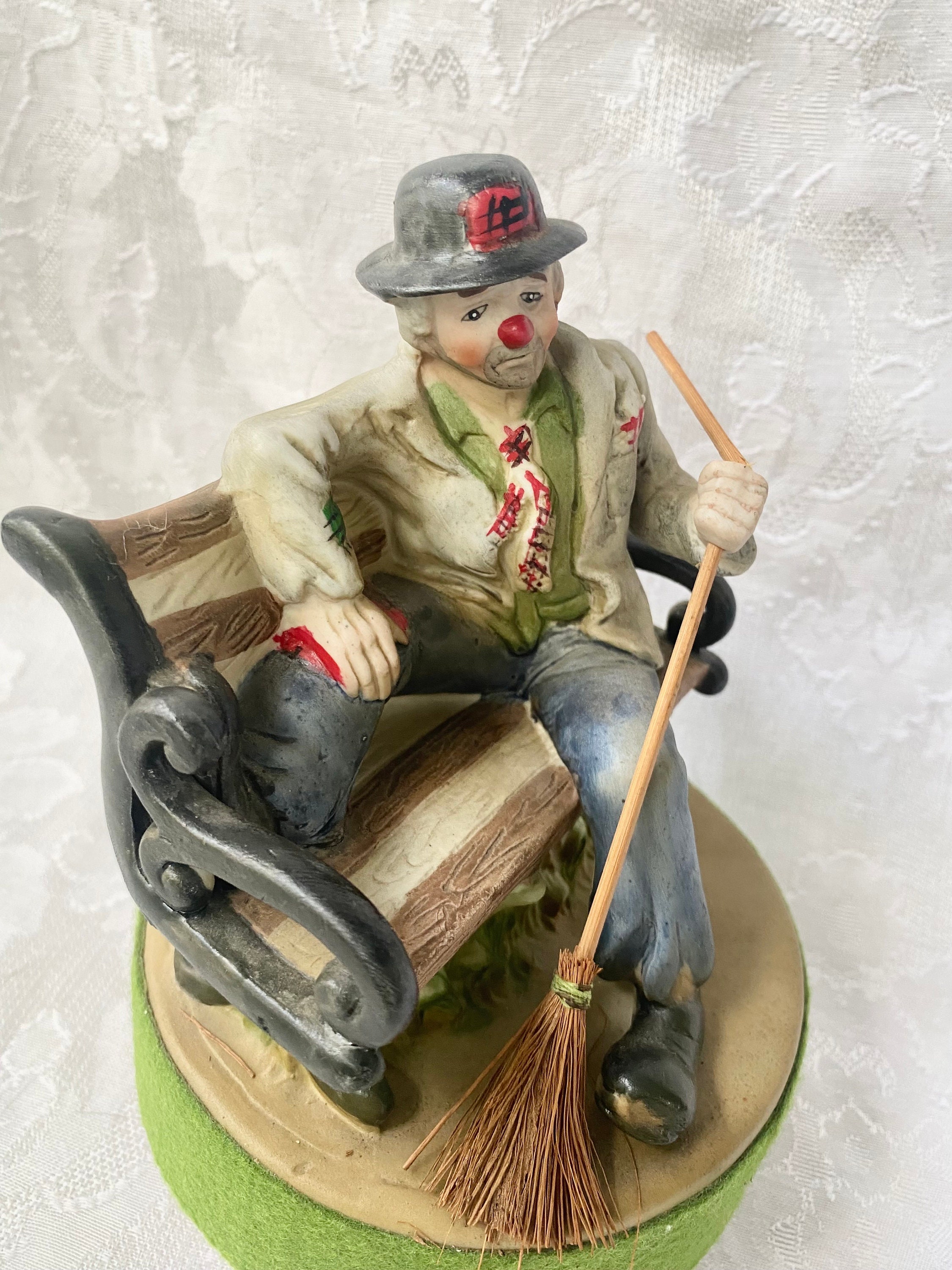 Vintage Clyde the Clown Porcelain Dynasty Doll Collection Music Box - Etsy