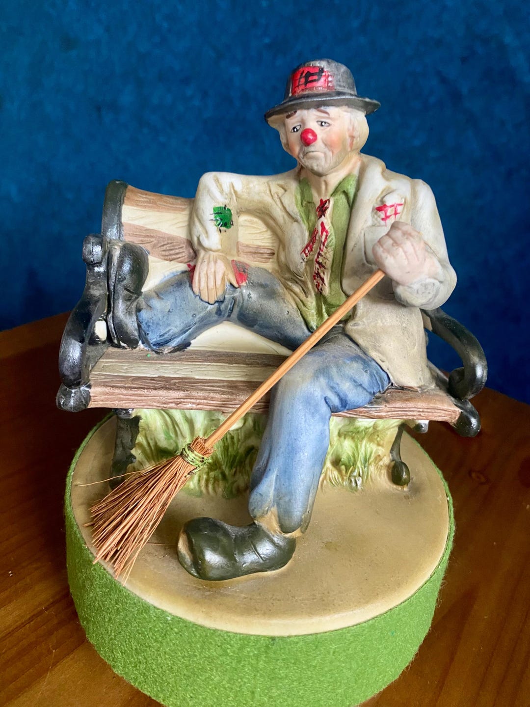 Vintage Clyde the Clown Porcelain Dynasty Doll Collection Music Box - Etsy