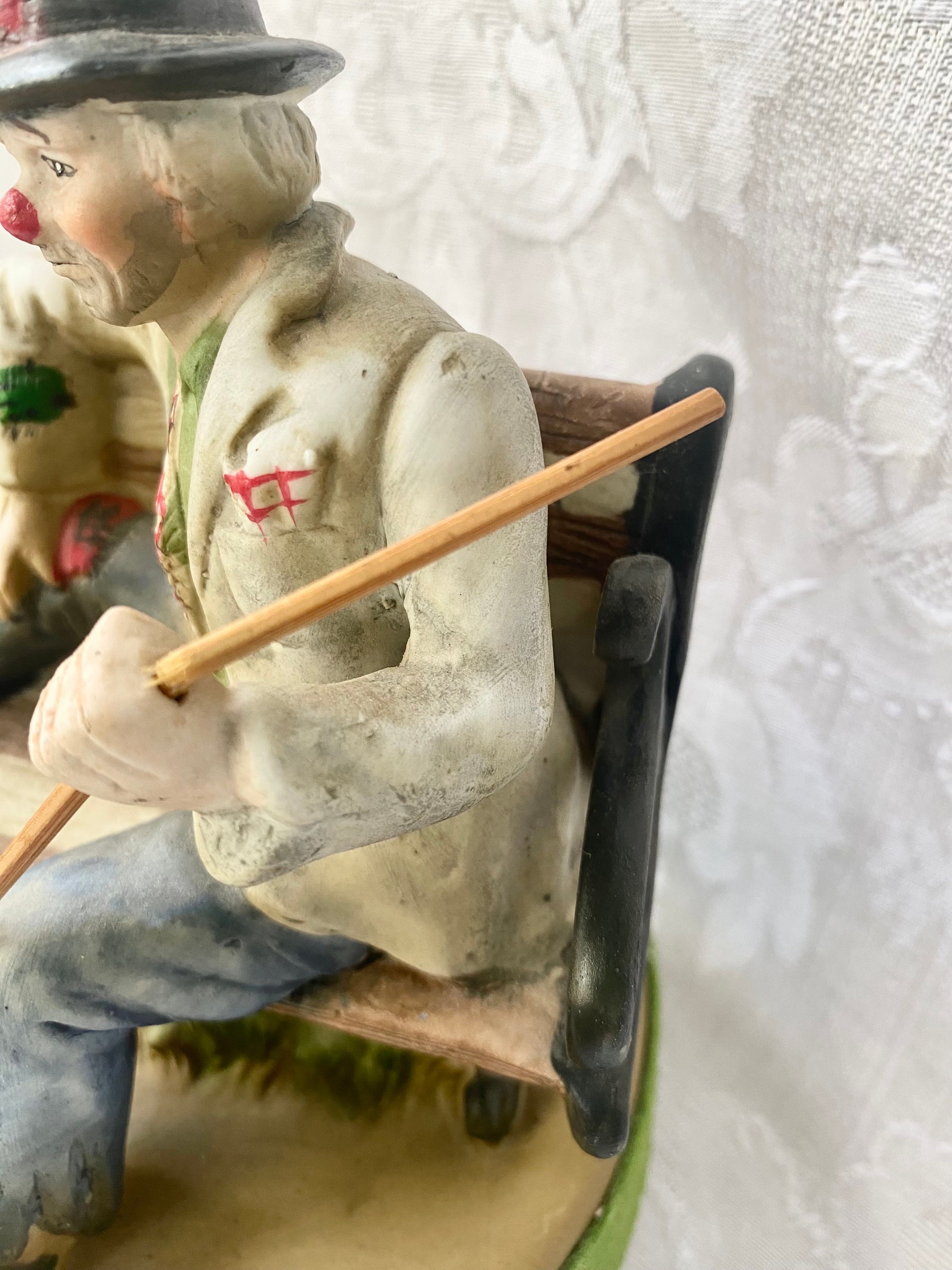 Vintage Clyde the Clown Porcelain Dynasty Doll Collection Music Box - Etsy