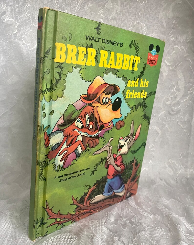 Walt Disney Brer Rabbit and His Friends Hardcover Book - Etsy