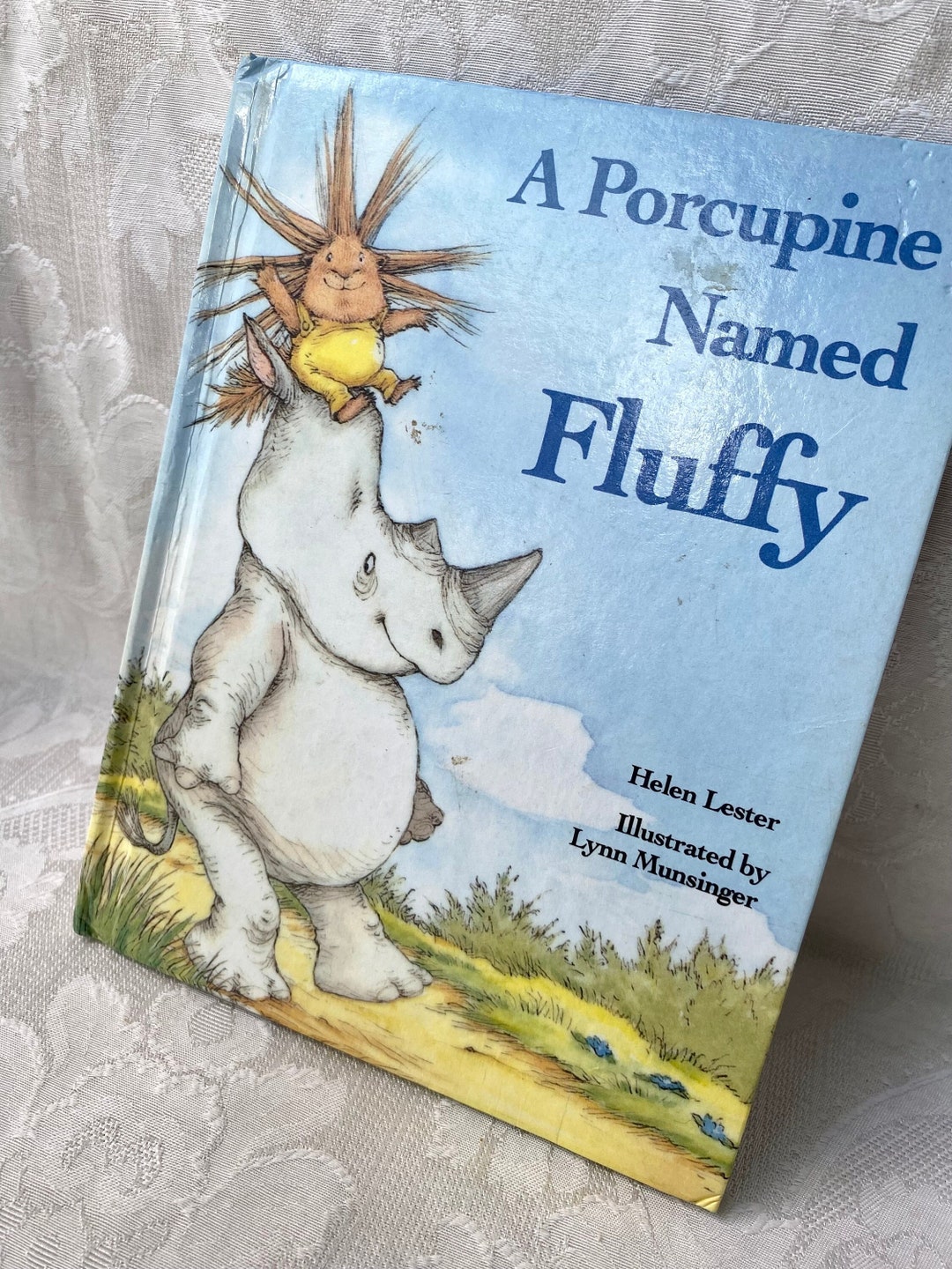 Vintage Children's Book: A Porcupine Named Fluffy by Helen Lester - Etsy