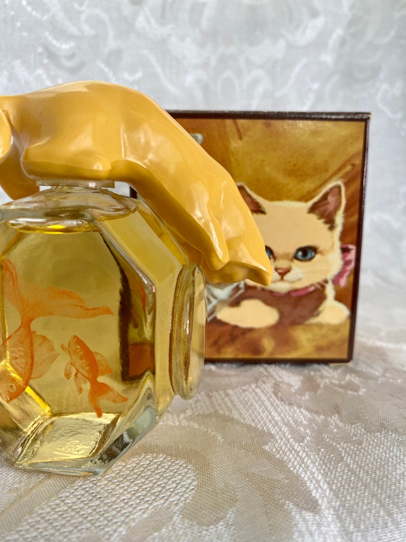 Avon Curious Kitty Cat Vintage Perfume - Etsy