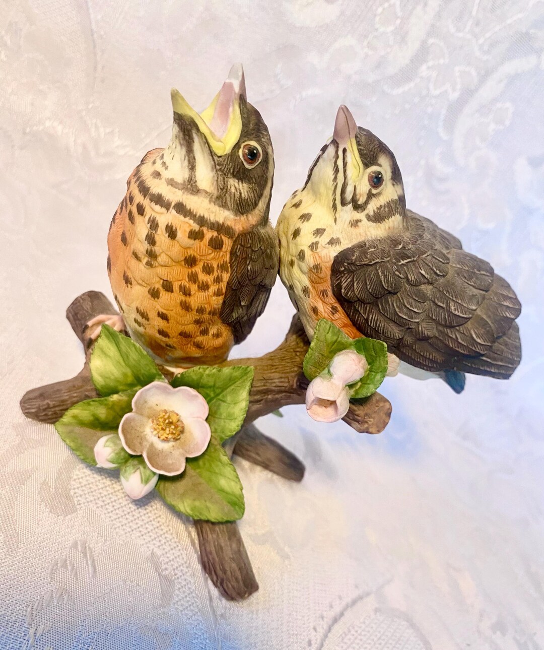 Vintage Lenox Porcelain Baby Robin Birds-as Is - Etsy