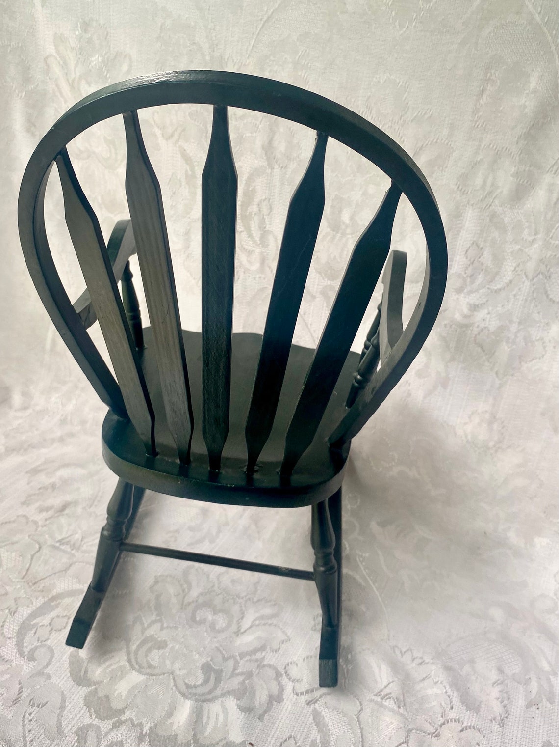 Vintage Dark Green Boyd Bear Rocking Chair - Etsy