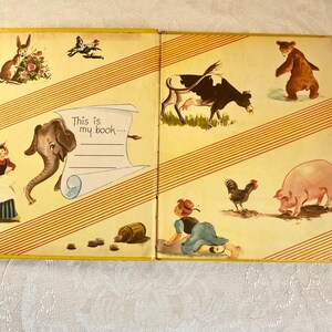 Vintage Children’s Book: Why the Bear Has A Short Tail, A Wonder Book ...