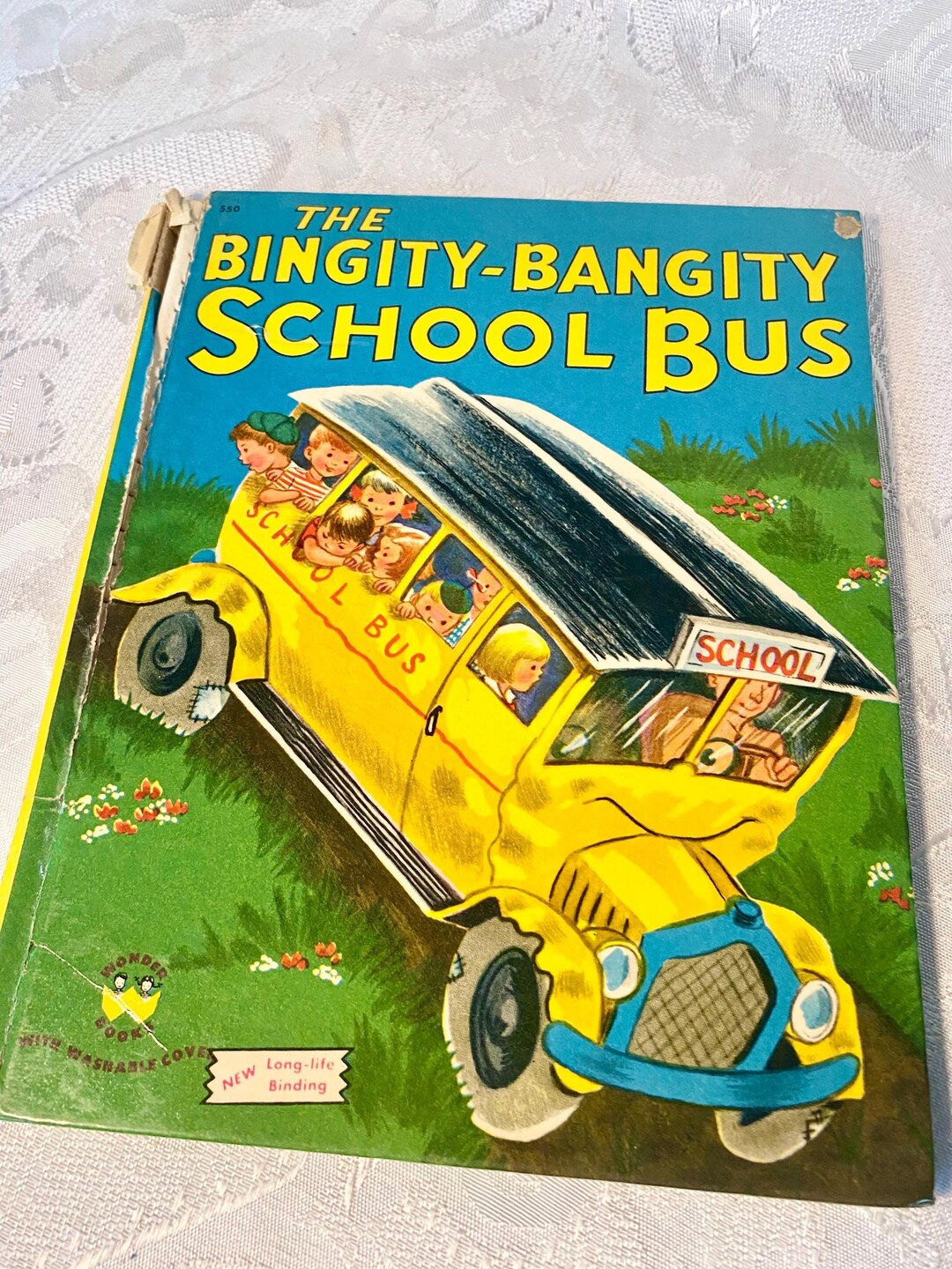 Vintage Children’s Book: Bingity Bangity School Bus Book Wonder Book - Etsy