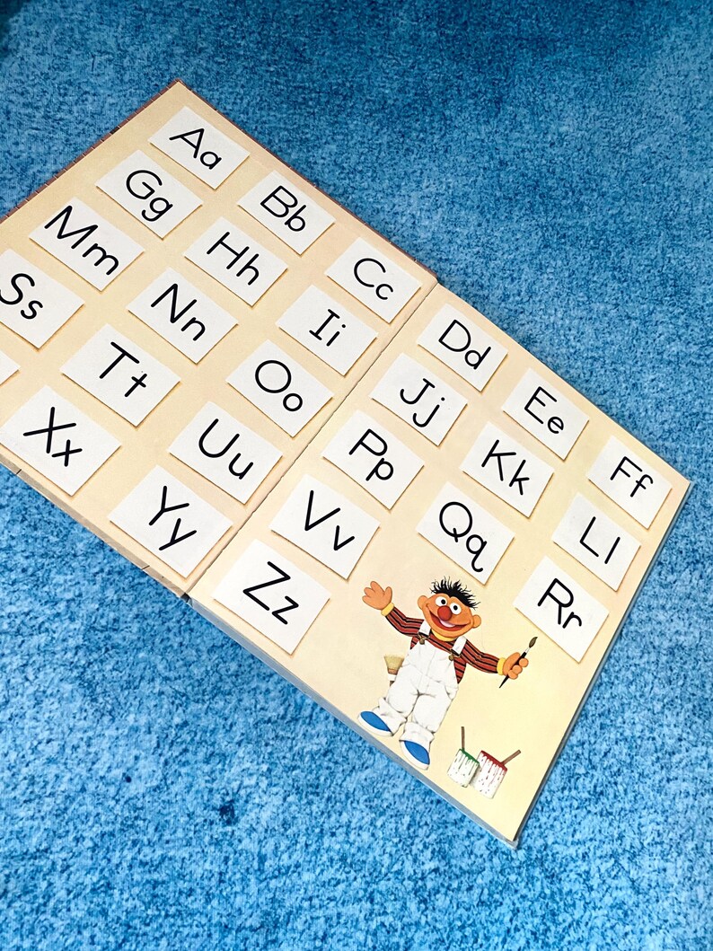 Vintage the Sesame Street ABC Book of Words Jim Henson's Sesame Street ...