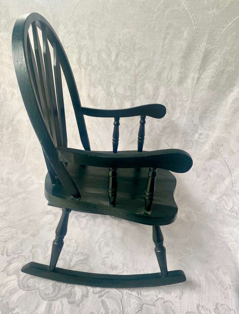 Vintage Dark Green Boyd Bear Rocking Chair - Etsy