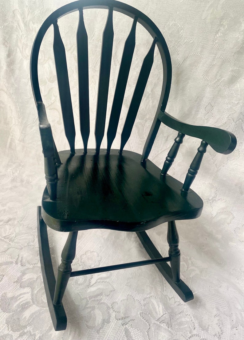 Vintage Dark Green Boyd Bear Rocking Chair - Etsy