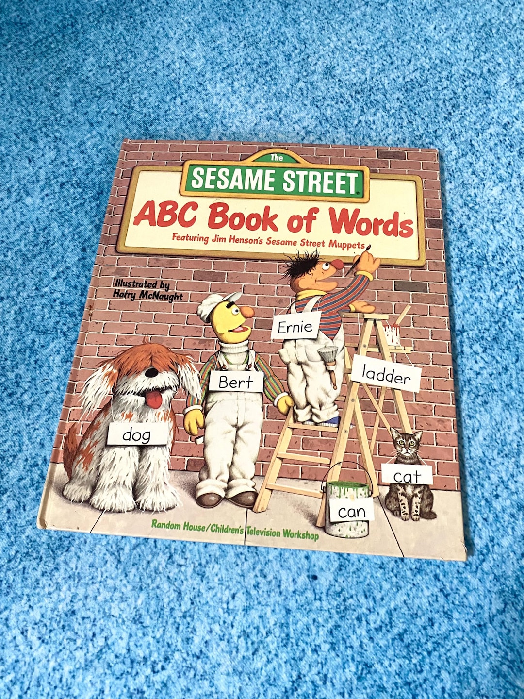 Vintage the Sesame Street ABC Book of Words Jim Henson's Sesame Street ...
