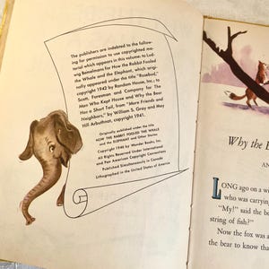 Vintage Children’s Book: Why the Bear Has A Short Tail, A Wonder Book ...