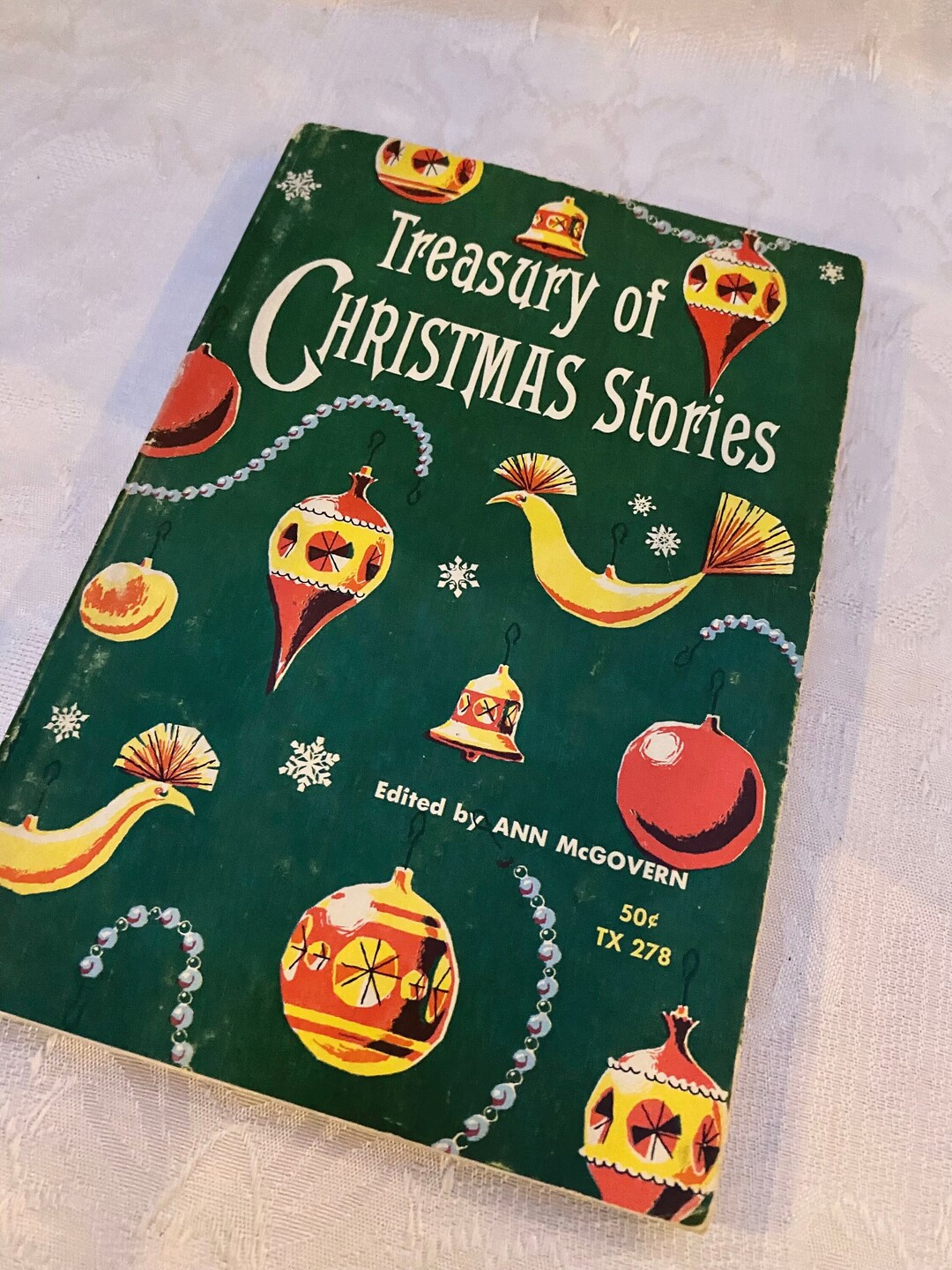 Vintage Book: Treasury of Christmas Stories - Etsy