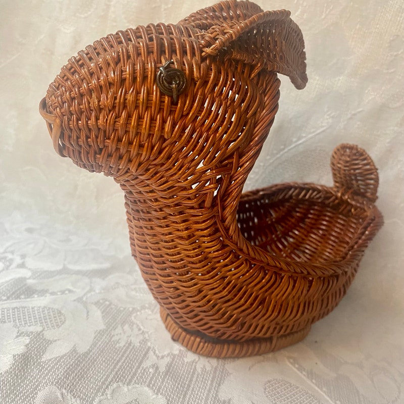 Wicker Bunny Rabbit - Etsy