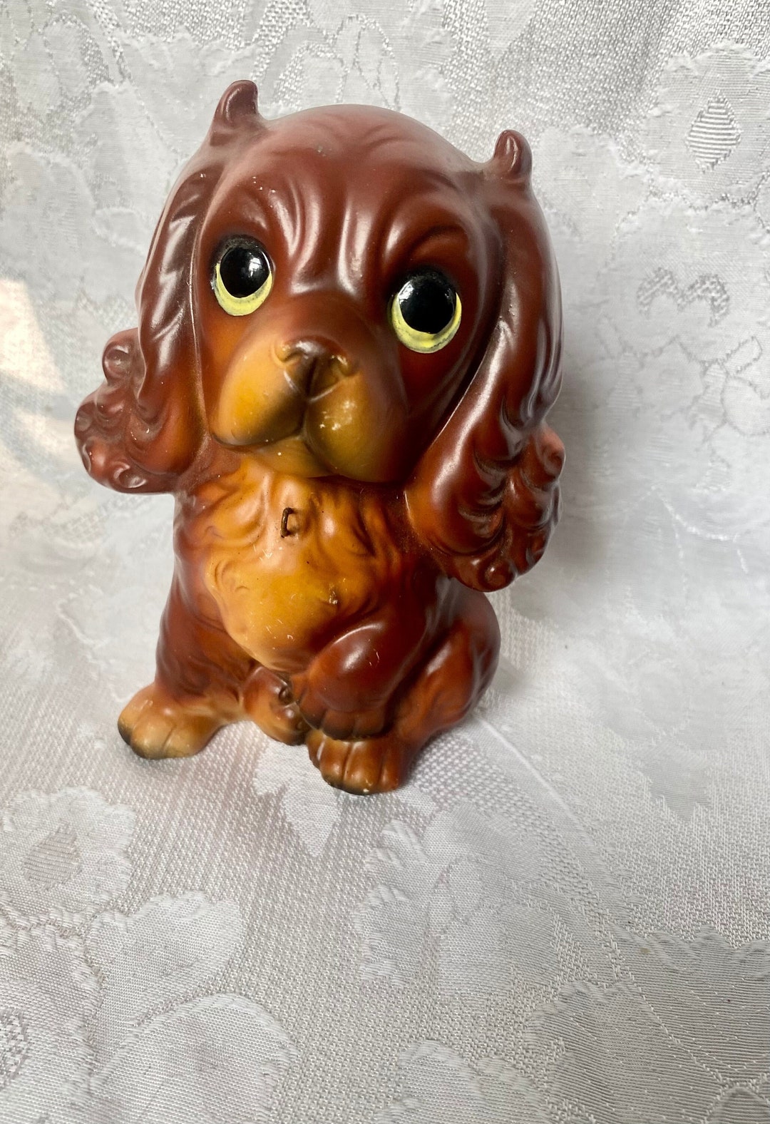 Vintage Ceramic Cocker Spaniel Dog Figurine - Etsy