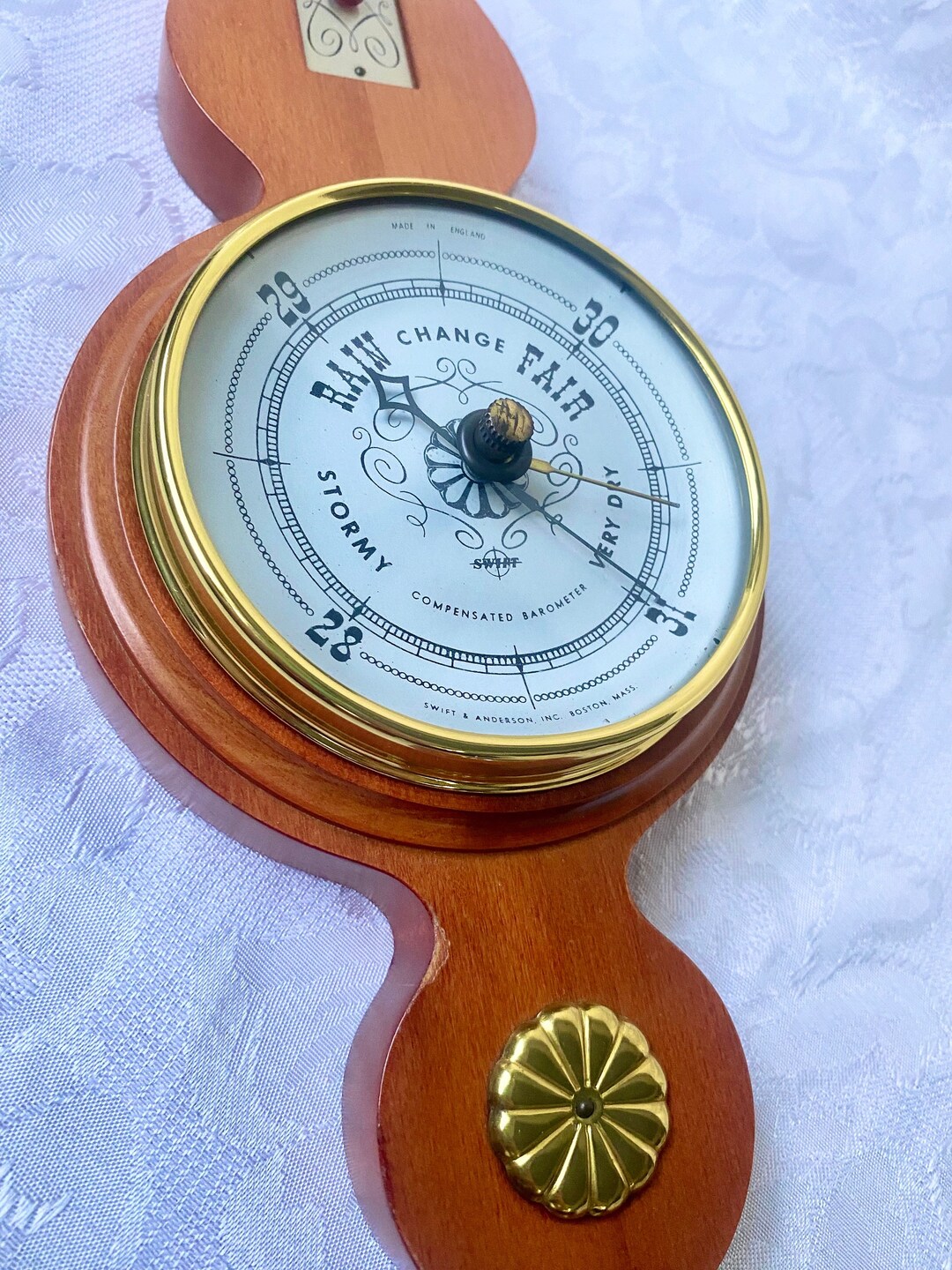 Vintage Swift & Anderson Banjo Weather Station - Etsy