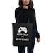 Funny Gaming Tote Gift for Gamer Bag Video Game Gift Tote for Video ...