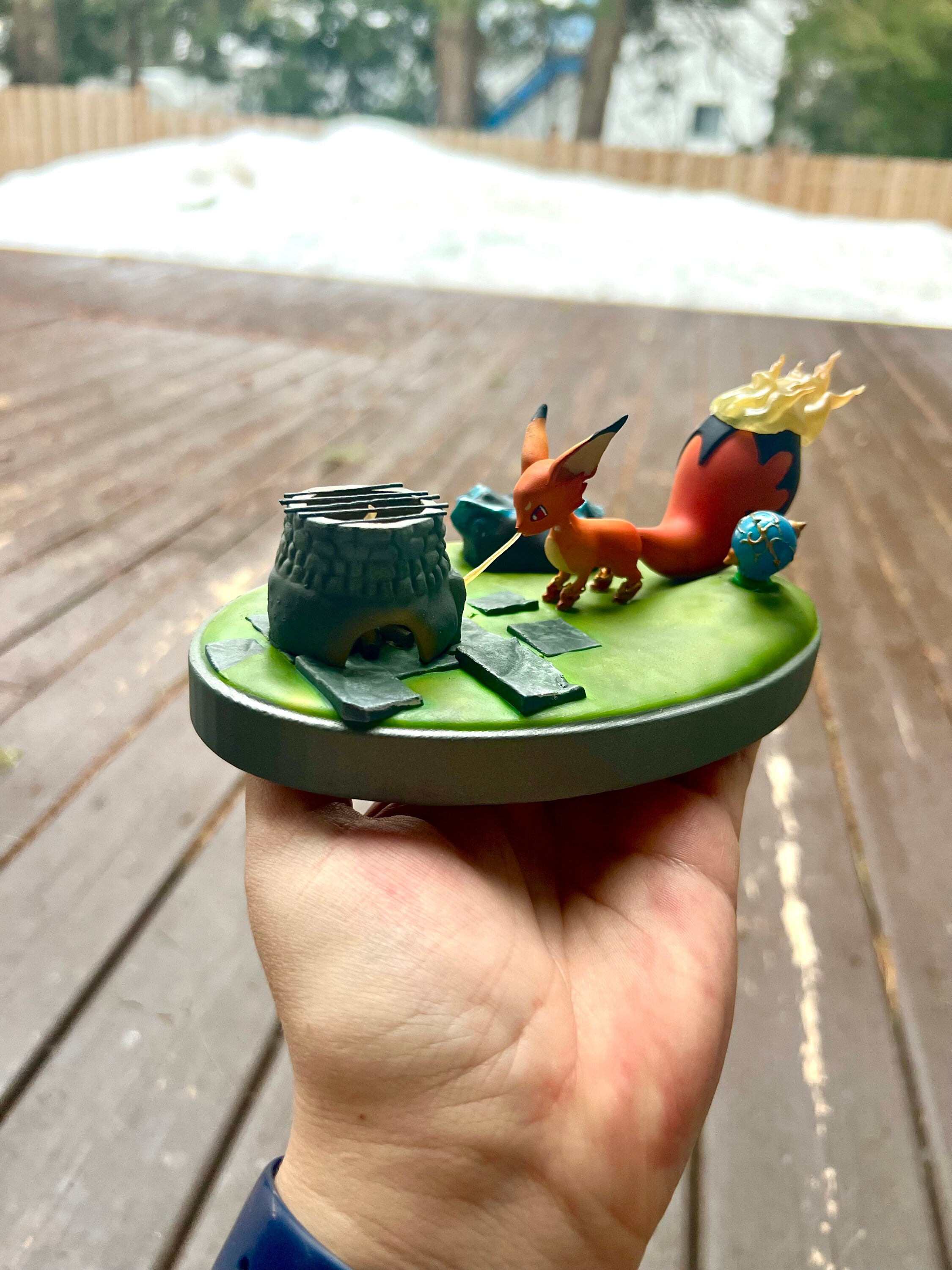 Diorama Palworld Foxparks - Etsy