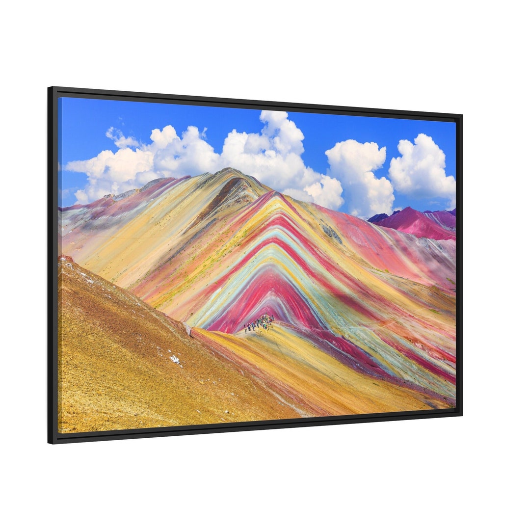Peru Poster, Vinicunca Poster, Montana De Siete Colores Poster, Rainbow ...