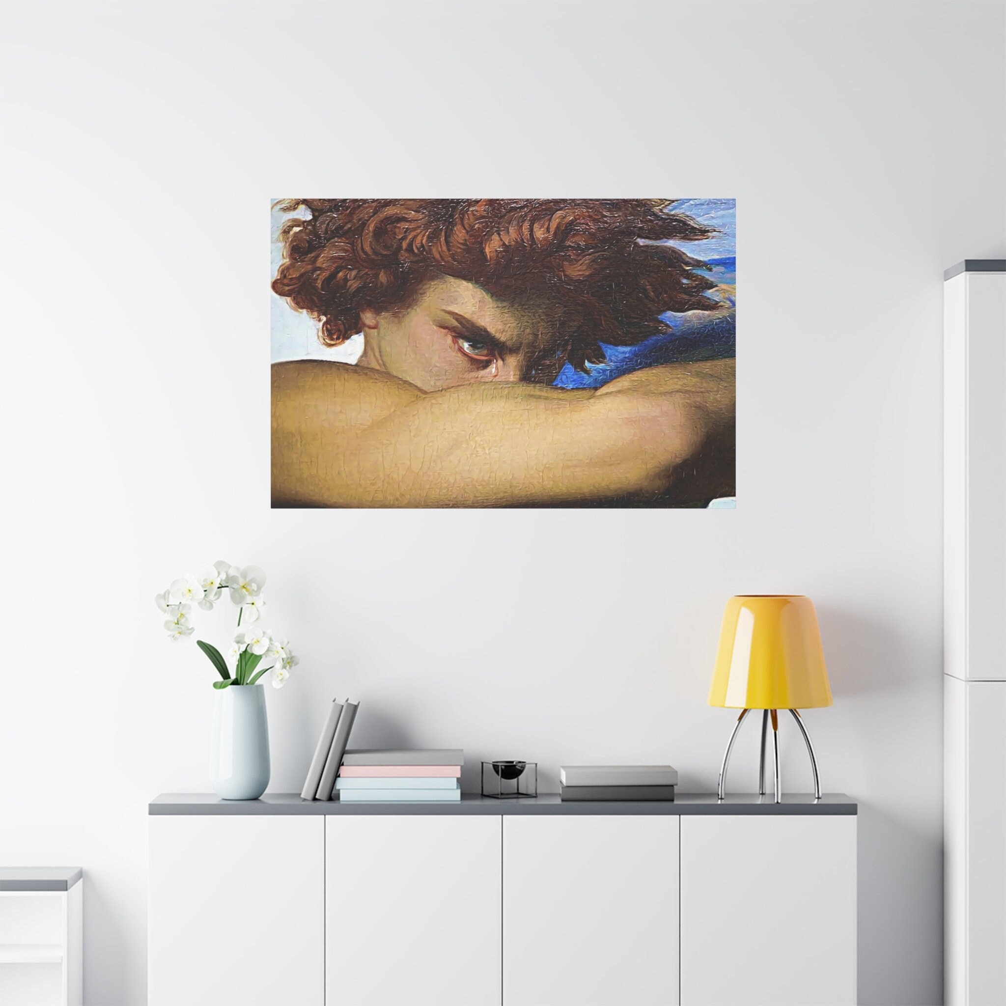 Fallen Angel Poster, Fallen Angel Canvas Art, Alexandre Cabanel Wall ...