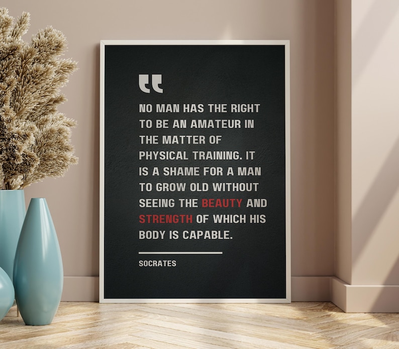 No Man Has the Right to Be an Amateur in Physical Training See the ...