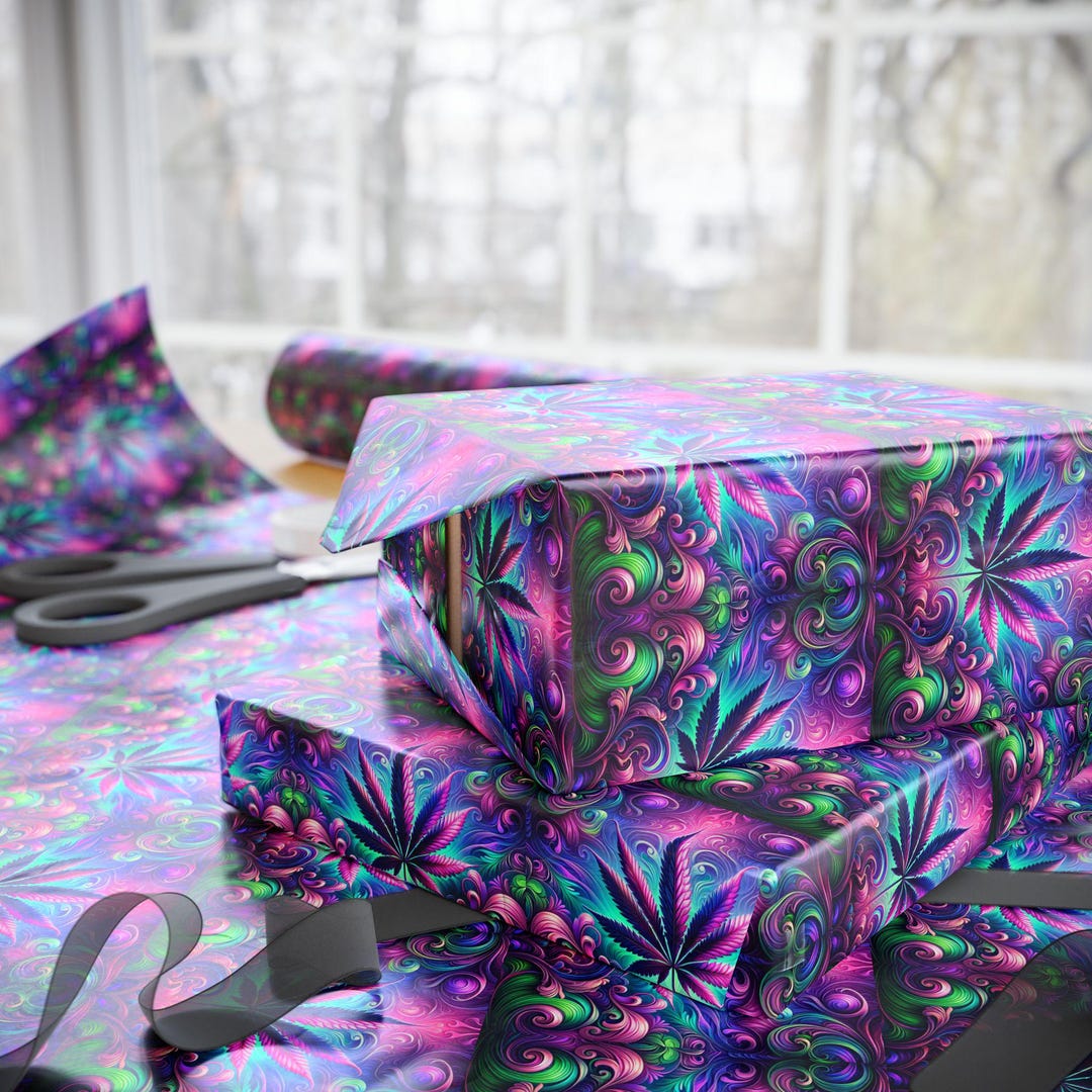 Mystic Vortex Wrapping Paper - Etsy