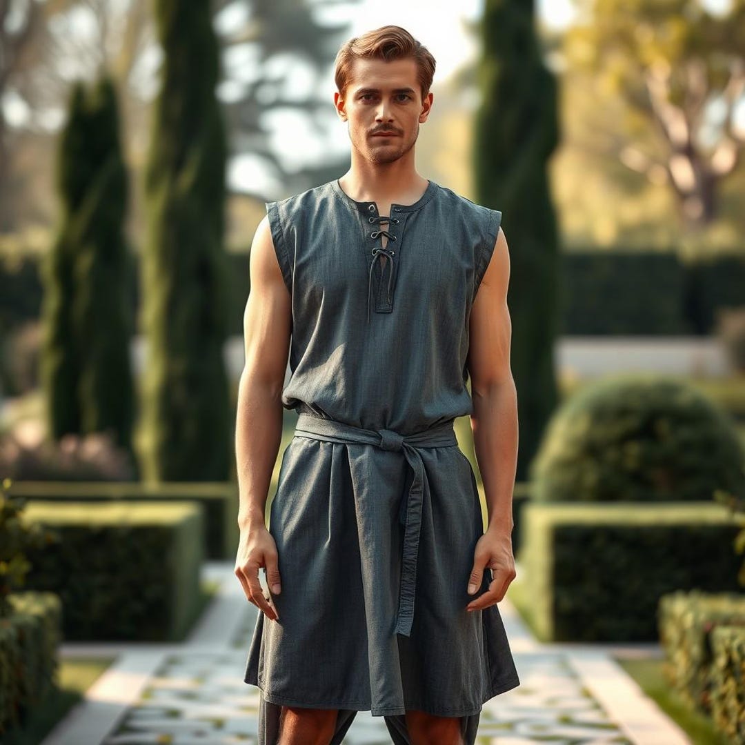 Men LARP Warrior Tunic | Renaissance Knight Cosplay | Medieval Viking ...