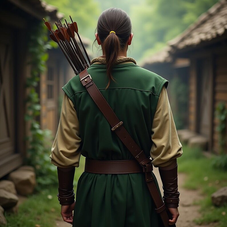 Men's Viking Archer Costume | Renaissance Festival Warrior Tunic ...