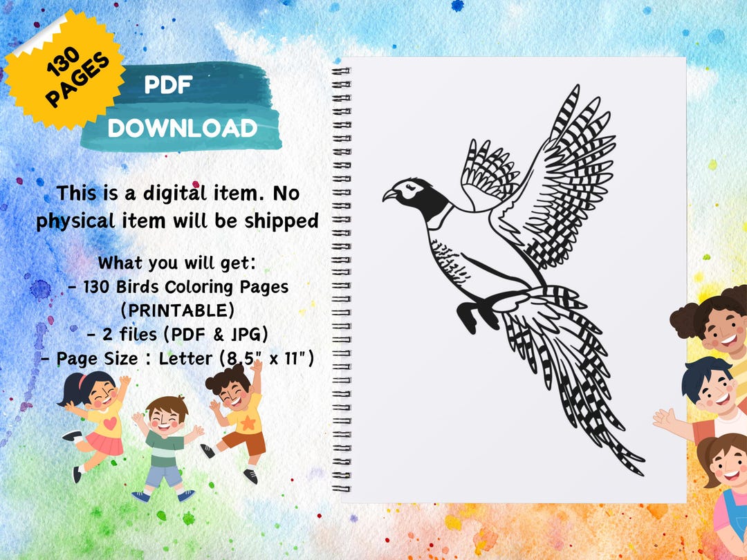 Birds Coloring Pages | Birds in Flight Coloring Pages | Birds of the ...