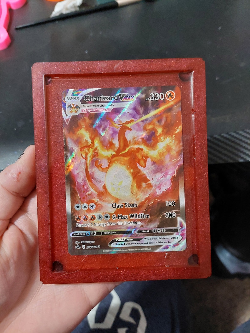 Resin Encased Pokemon Cards - Etsy