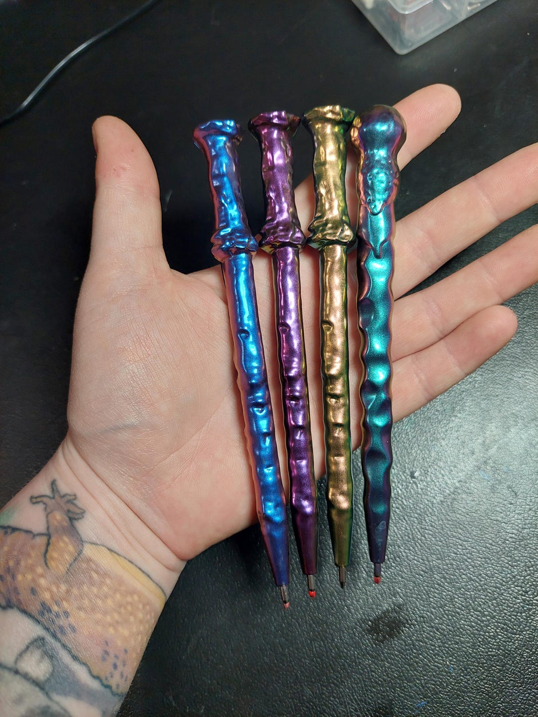 Metallic Wizard Wand Pens - Etsy