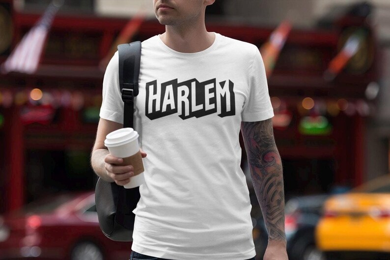 Harlem NYC Adult T Shirt, Harlem Week, Harlem Day, NY Shirt, Uptown ...