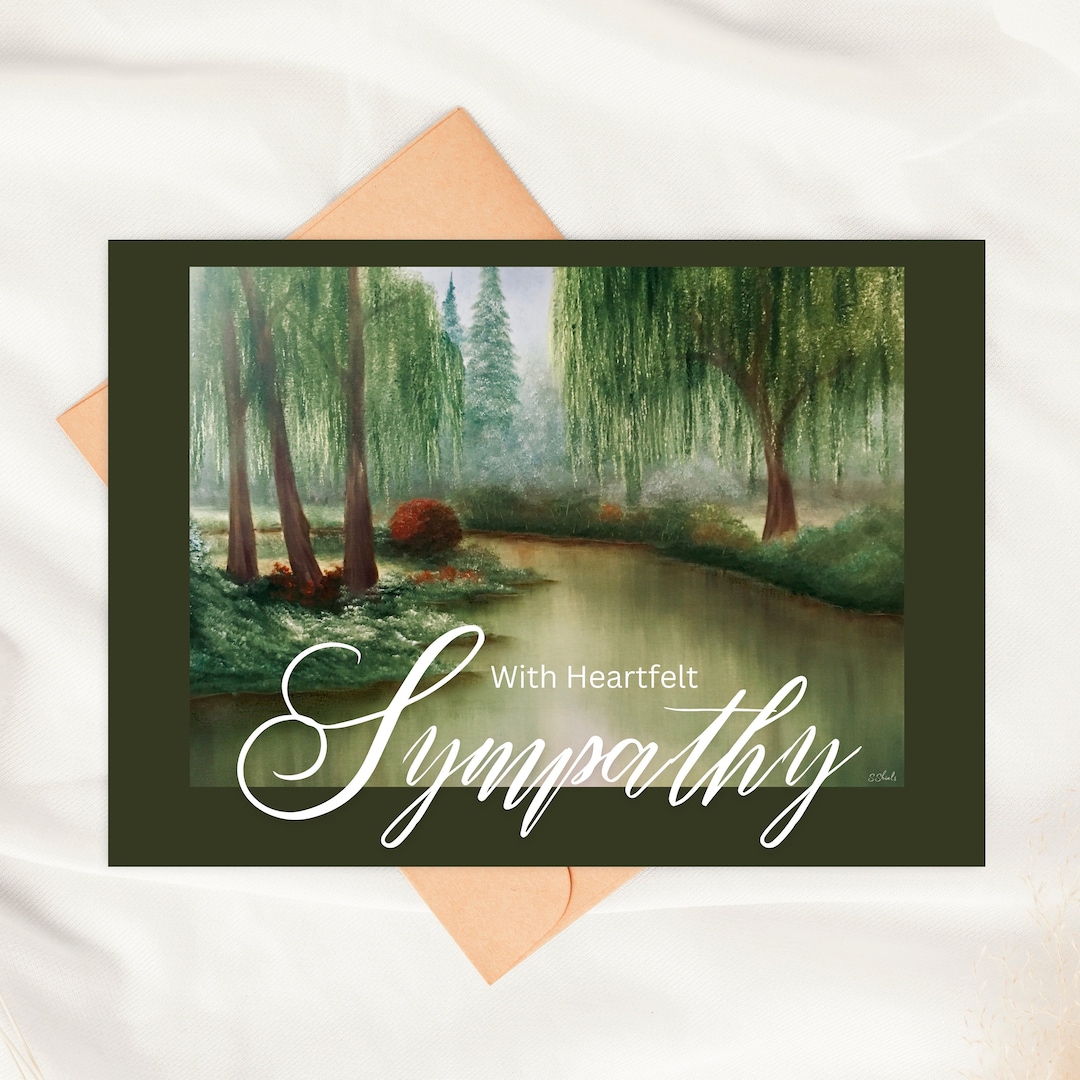 Printable Sympathy Card for Loss of Family Significant Other Condolence ...