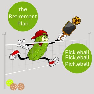 Pickleball Retirement Card: Printable DIY With Envelope (digital ...