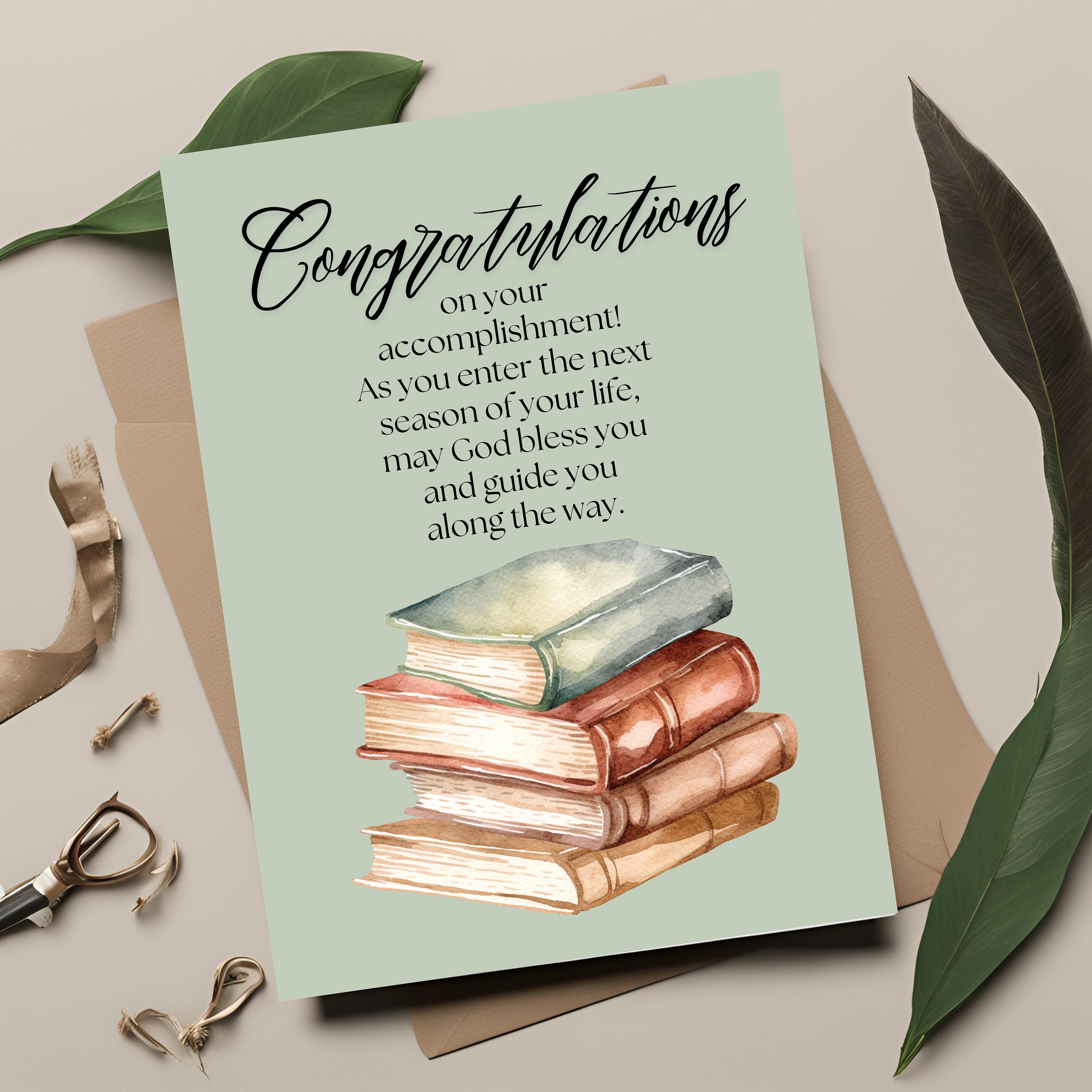 Digital Printable Congratulations Card for Her or Him, Congratulations ...