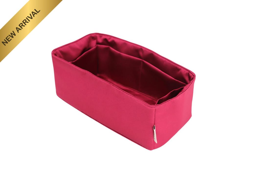 Handbag Insert Organizer Silk Satin Bag Liner Shaper for Handbag ...