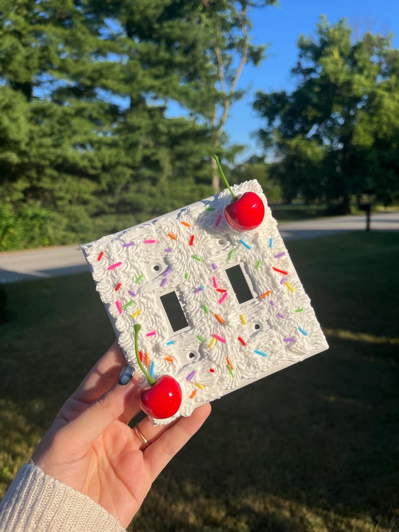 Fake Cake Double Light Switch - Etsy