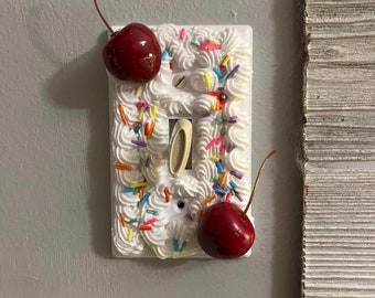 Coquette Bow Cake Wallplate Cover 2 Toggle Light Switch - Etsy