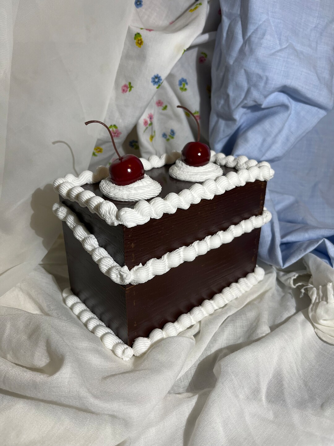 Chocolate Fake Cake Recipe Box - Etsy