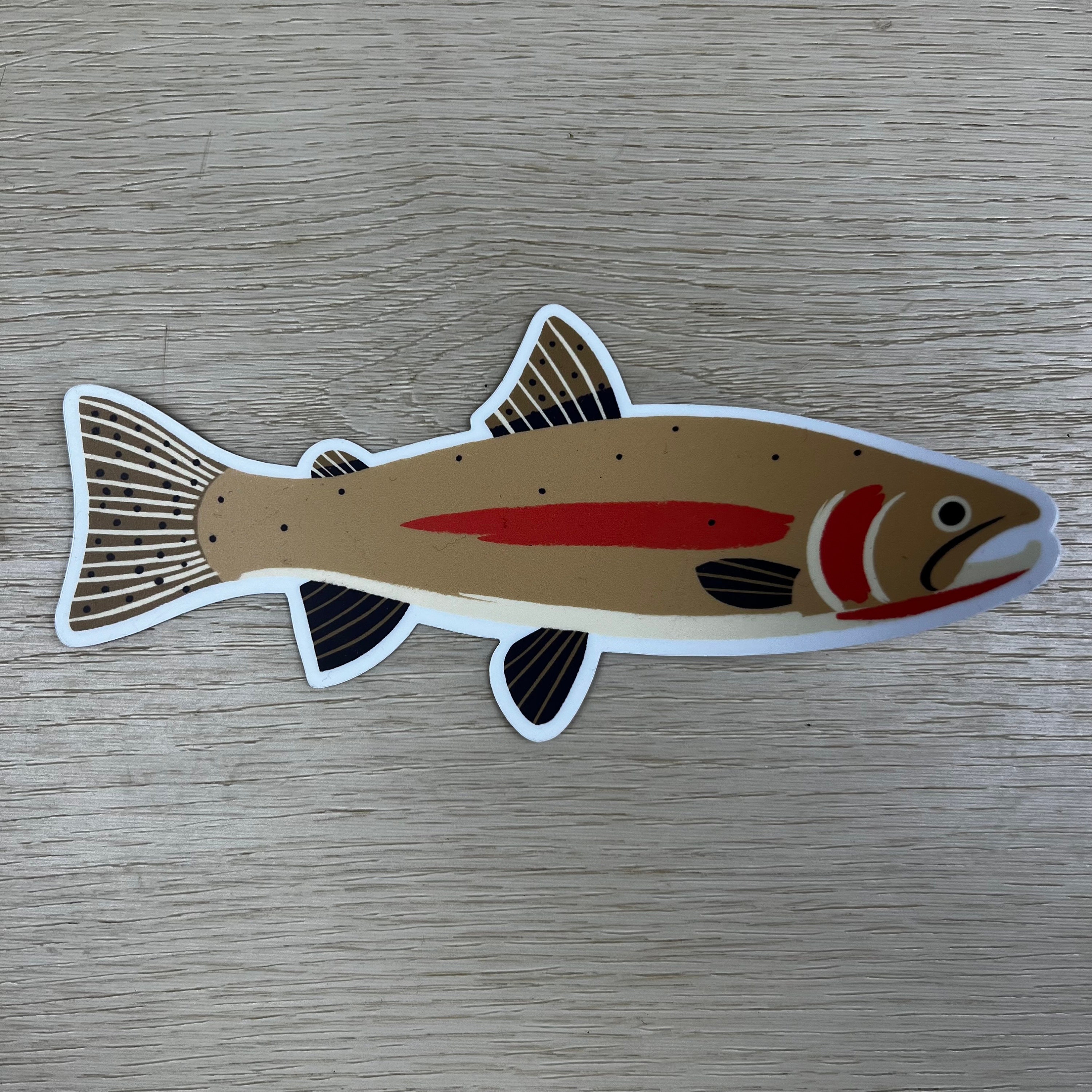Lahontan Cutthroat Trout Sticker Decal 7 Inches - Etsy