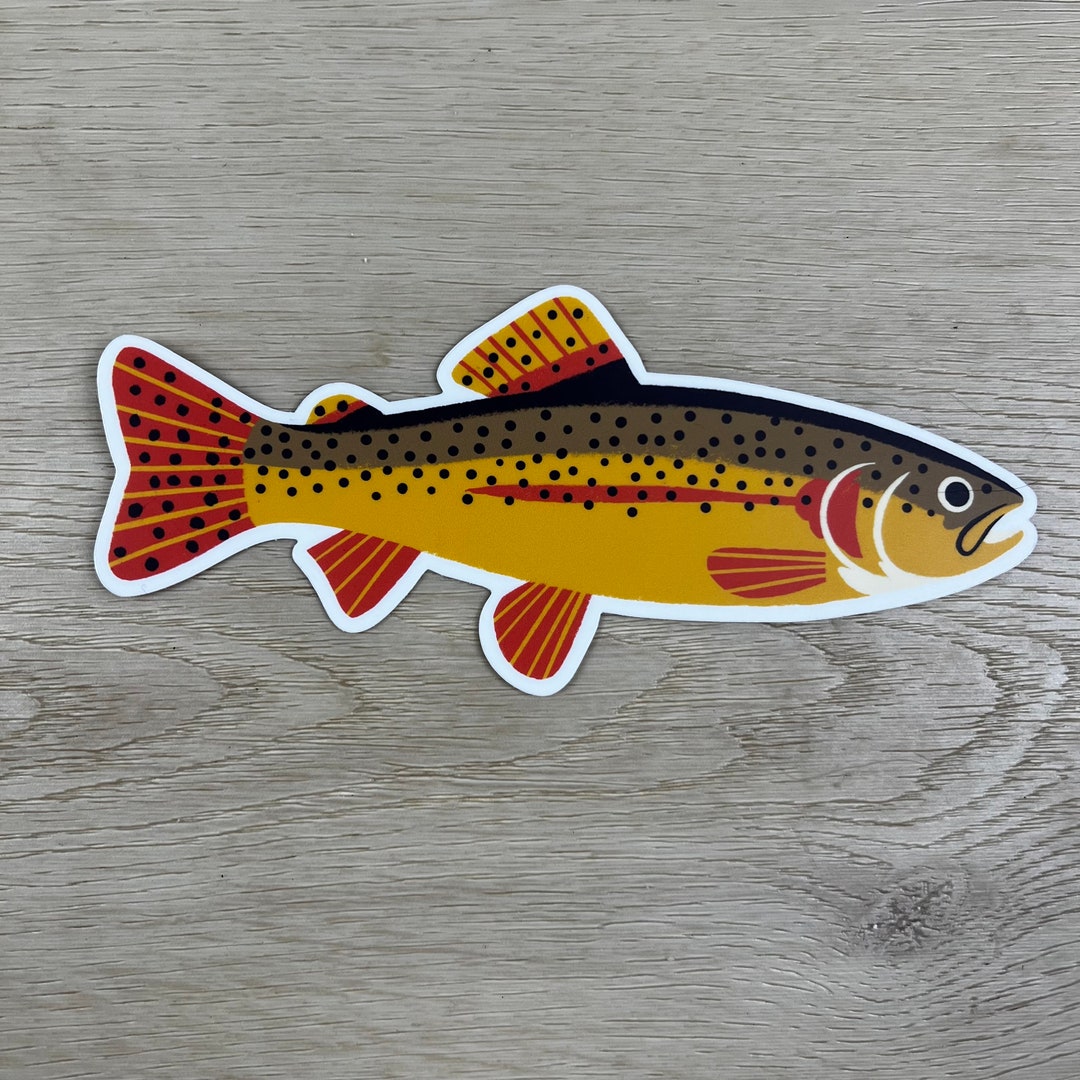 Gila Trout Sticker Decal - Etsy