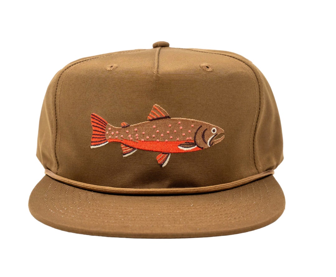 Bull Trout Hat Fly Fishing Native Fish One Size Fits All Snapback Cap ...