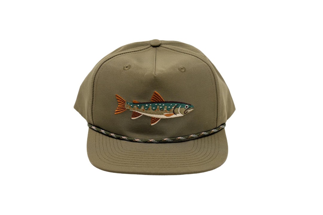 Iwana Trout Hat - Japanese Fly Fishing Fish Cap - One Size Fits All ...
