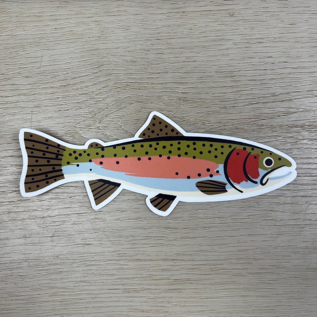 Steelhead Sticker Decal 7 Inches - Etsy