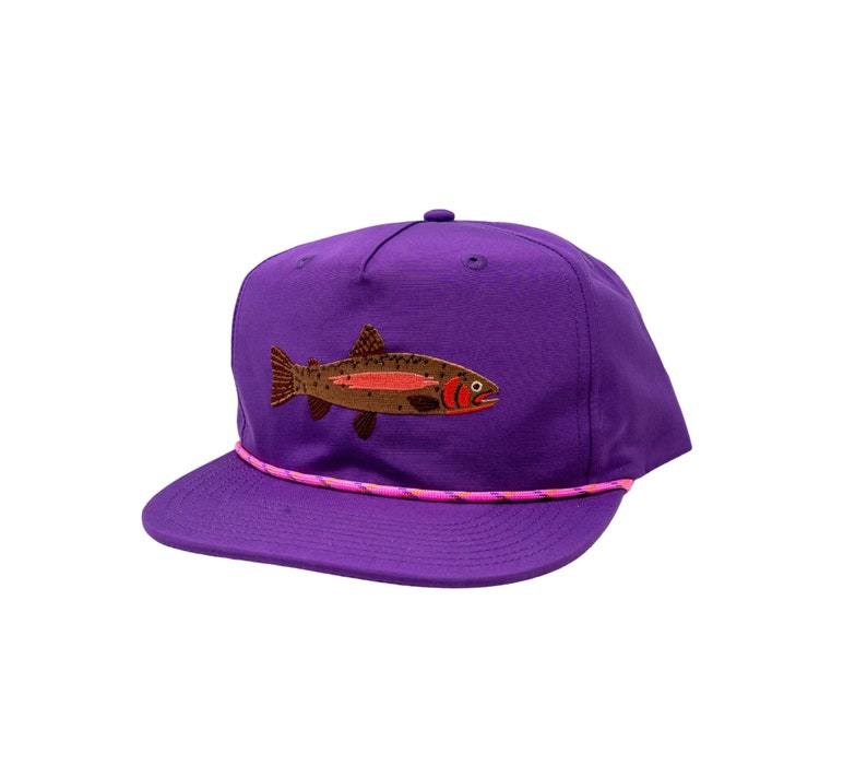 Bonneville Cutthroat Trout Hat Fly Fishing Utah State Fish One Size Fits All We Donate a Portion ...